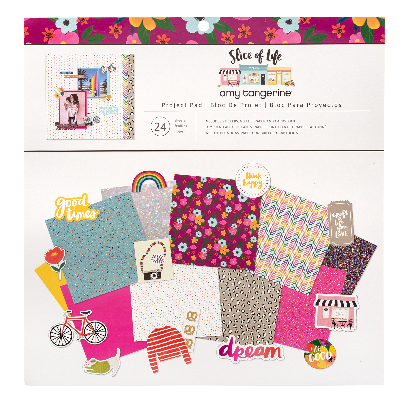 Project Pad 12"x12" Slice of Life