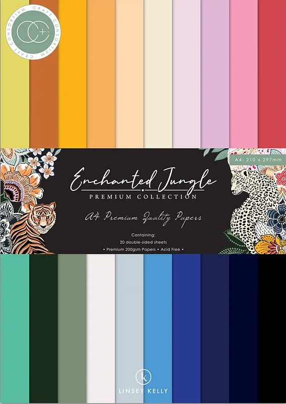 Stack Premium A4 Basics Craft Consortium Enchanted Jungle