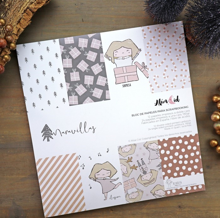 Stack 12"x12" Maravillas de Alúa Cid