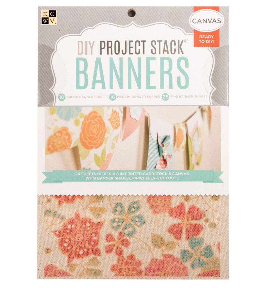 DIY Canvas Banners Pad 6x8