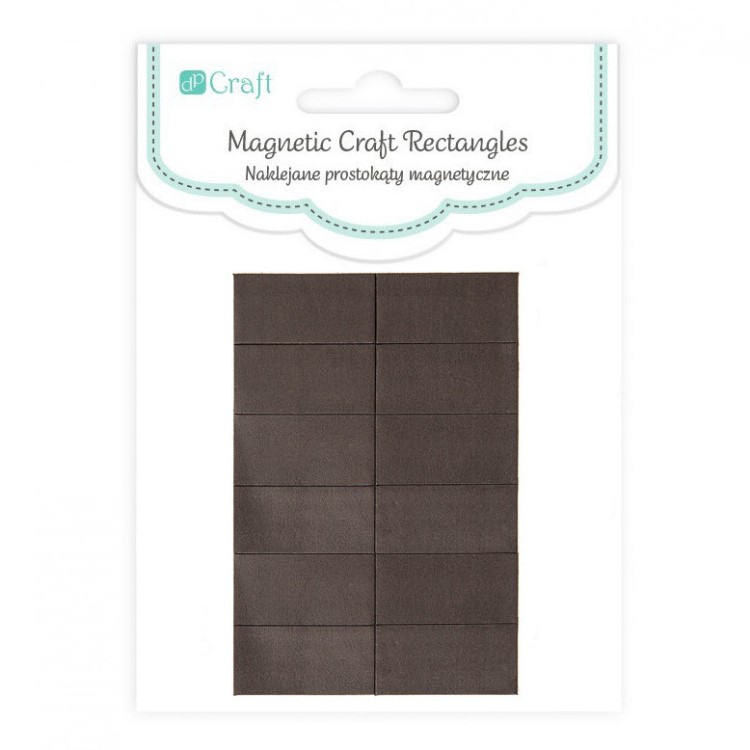 Magnetic Craft Rectangles 12 pk