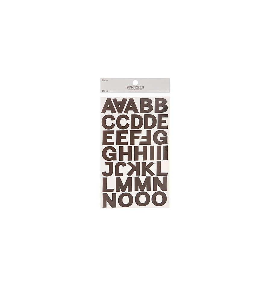 Alfabetos Large Letter Font Licorice