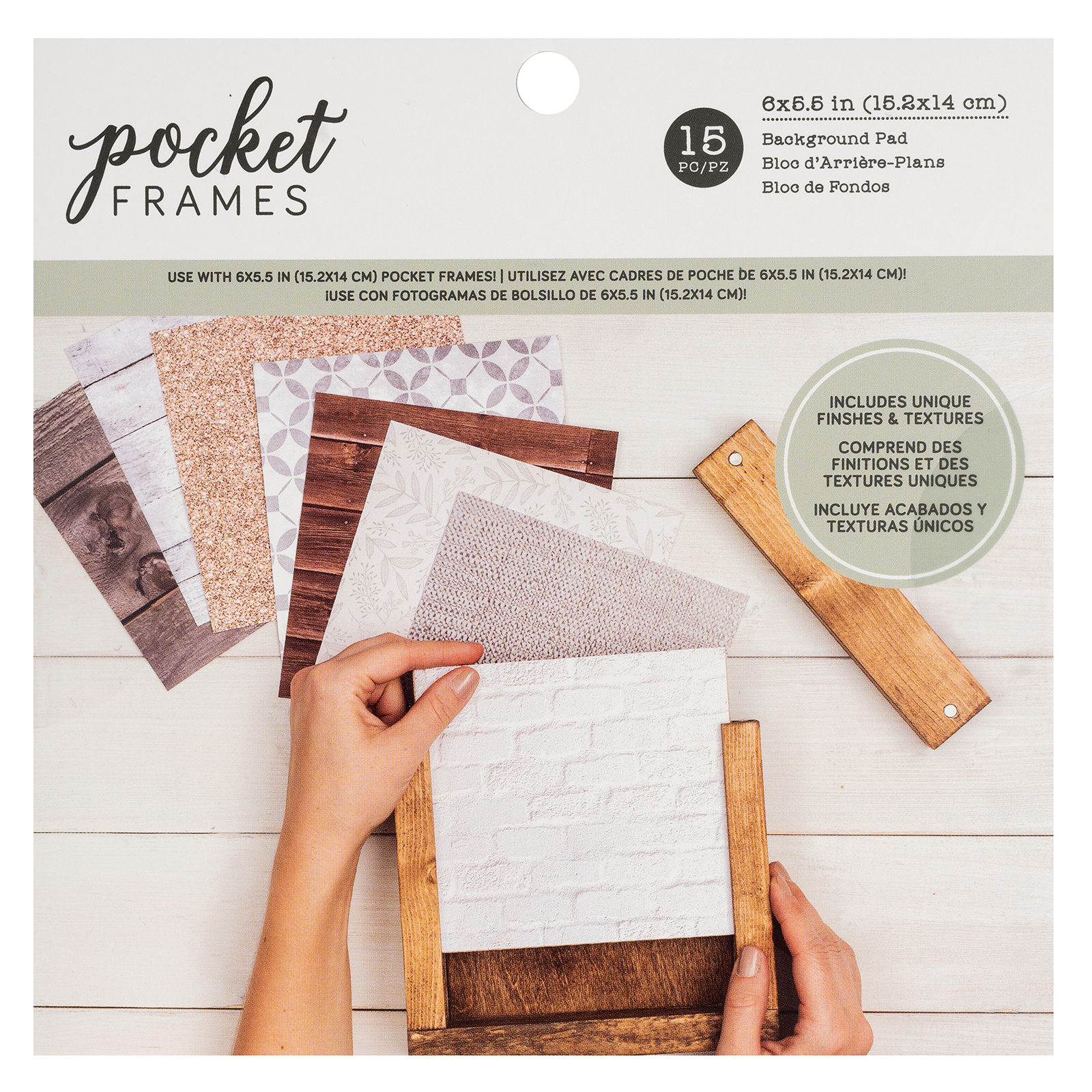 Pad Pocket Frames 6"x5.5"