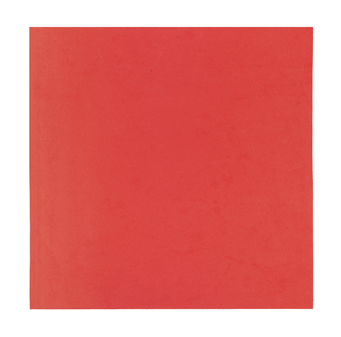 Hoja foam autoadhesiva Bazzill 12x12" Red
