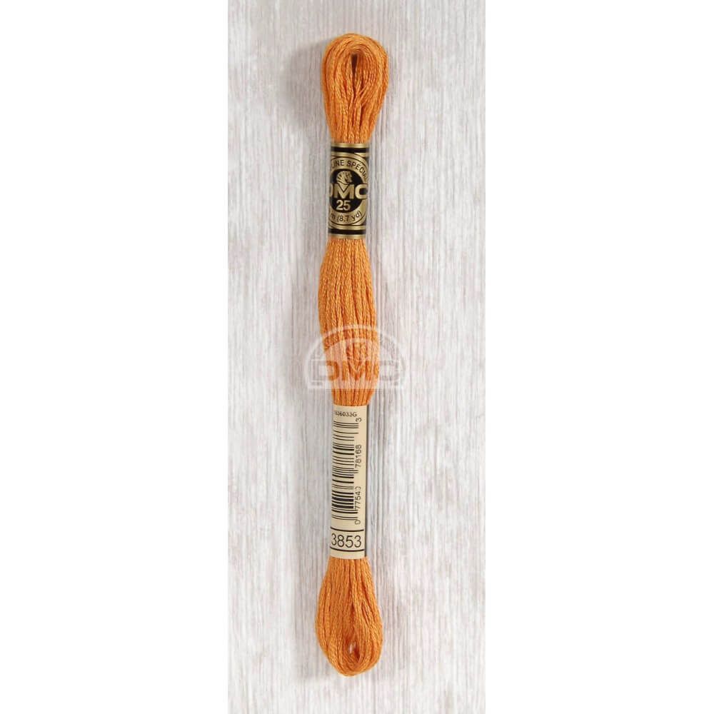 Hilo de algodón para bordado DMC Mouliné color 3853