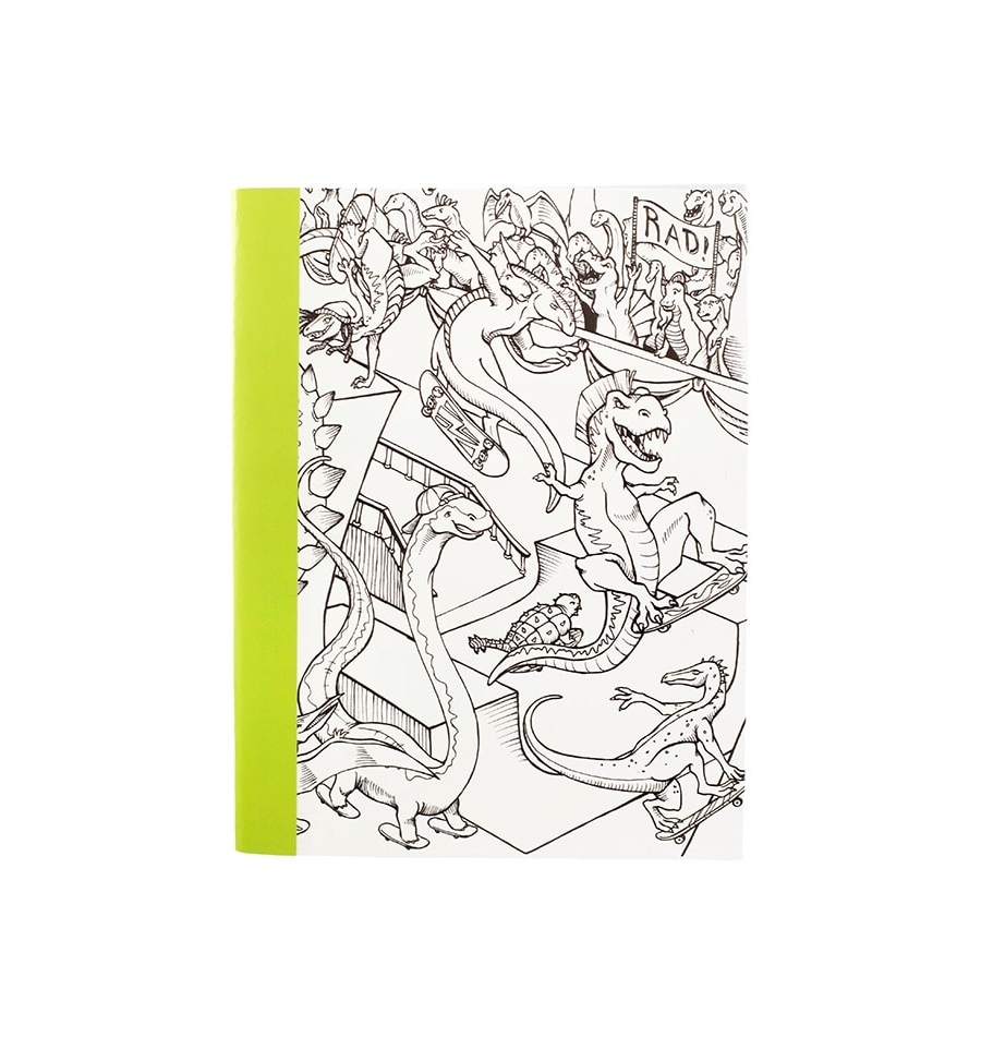 Cuaderno 8x10" Hall Pass Dinosaur
