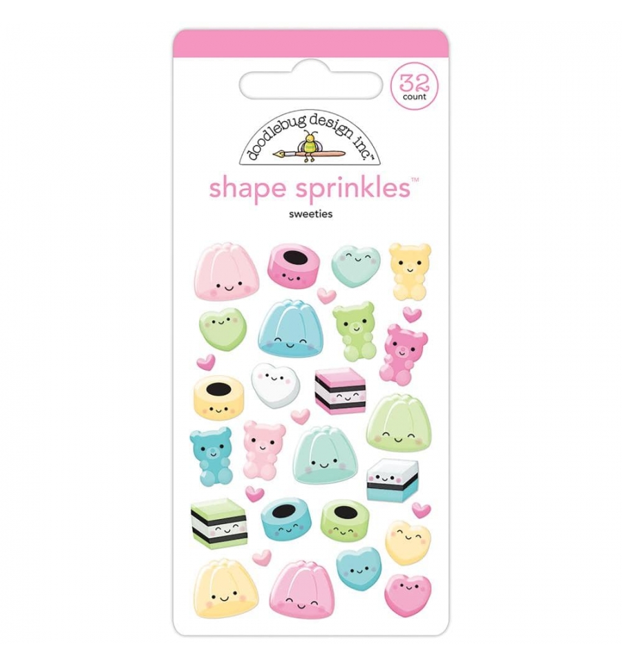Enamel Shapes Sweeties