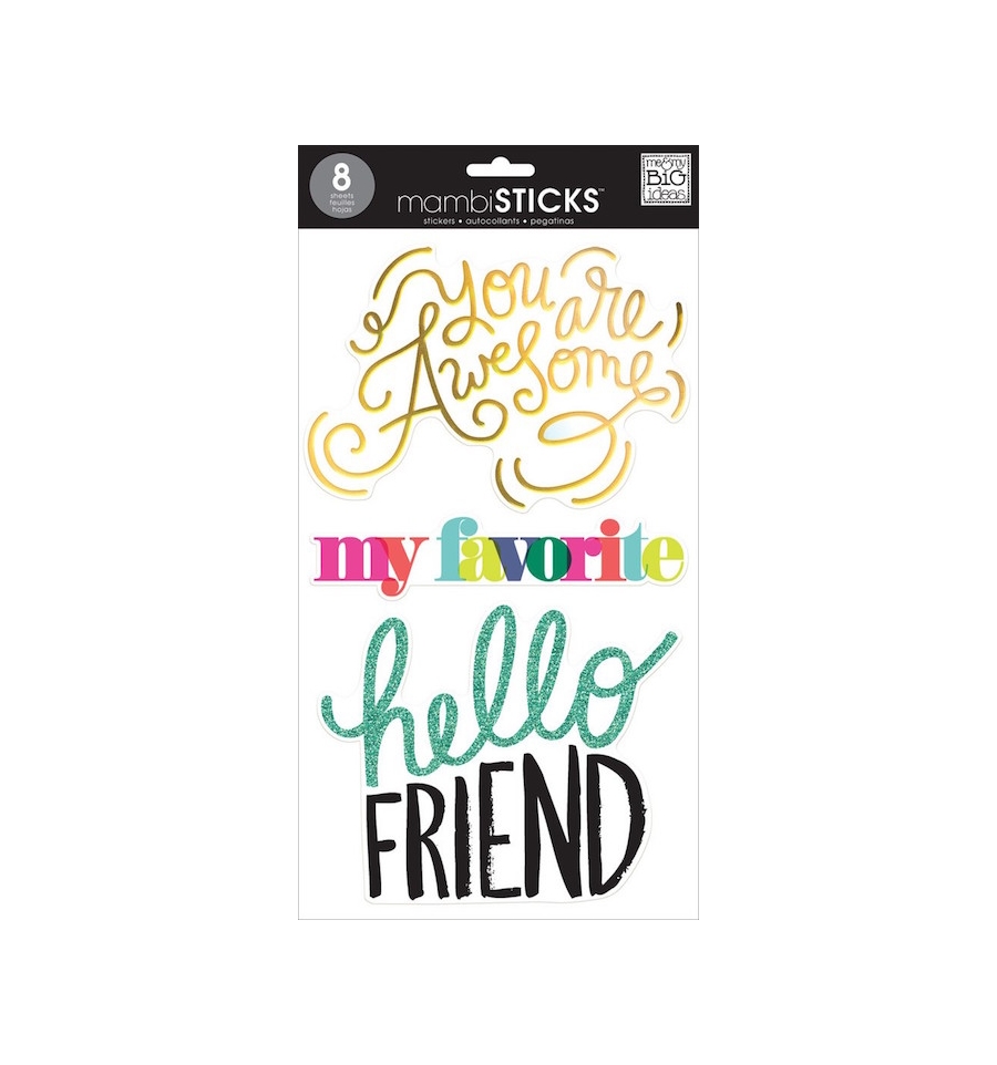 Pegatinas Jumbo Friends