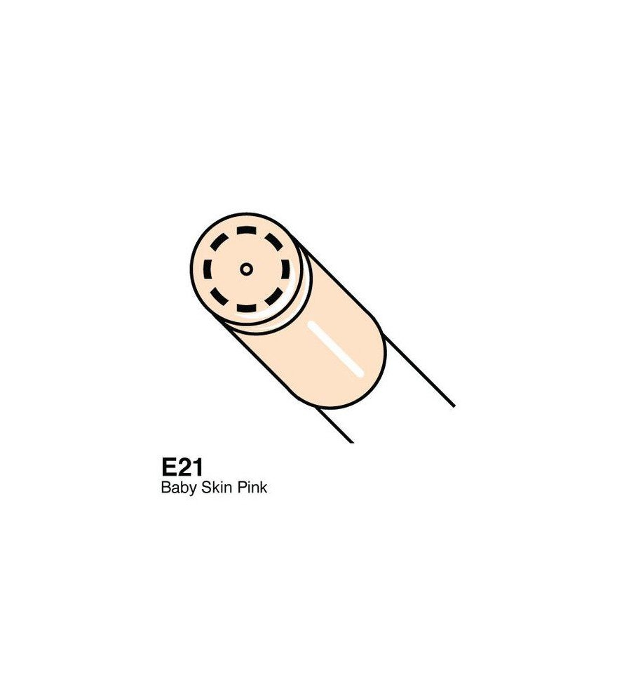 Copic Ciao E21 Baby Skin Pink (Soft Sun)