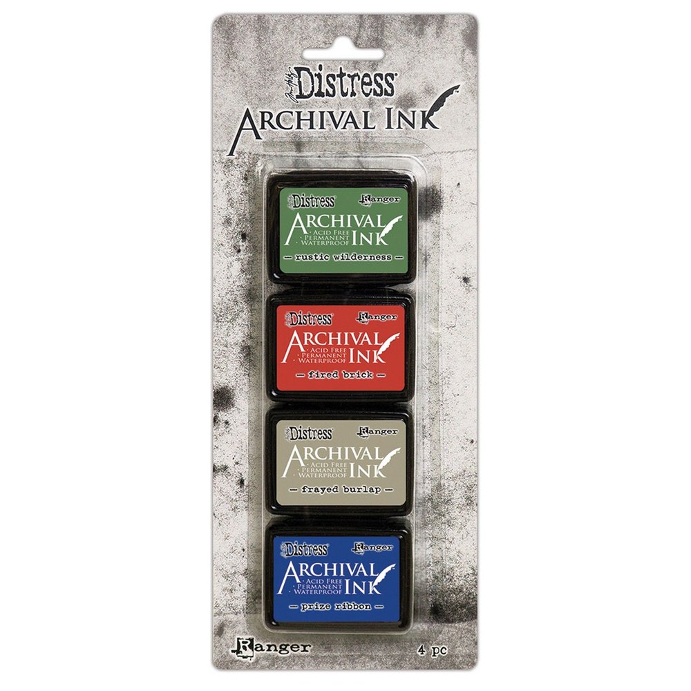 Kit Tintas Archival Tim Holtz Distress Colors 6