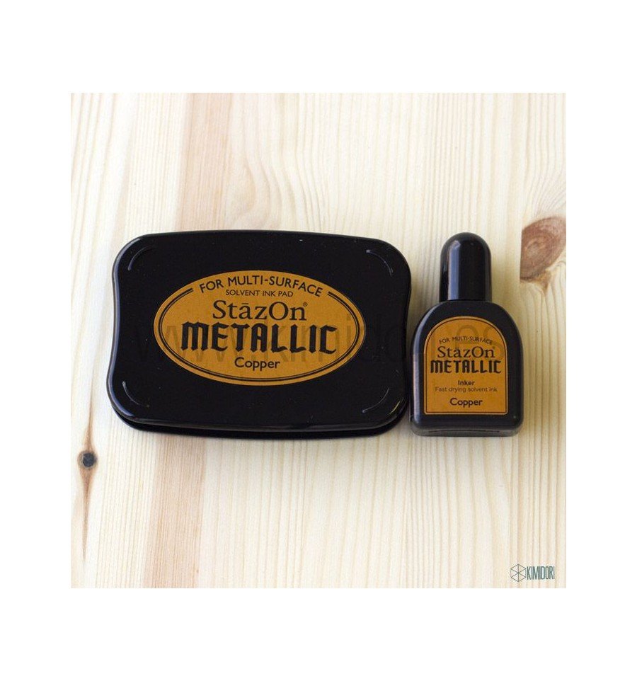 Set Stazon Metallic Copper